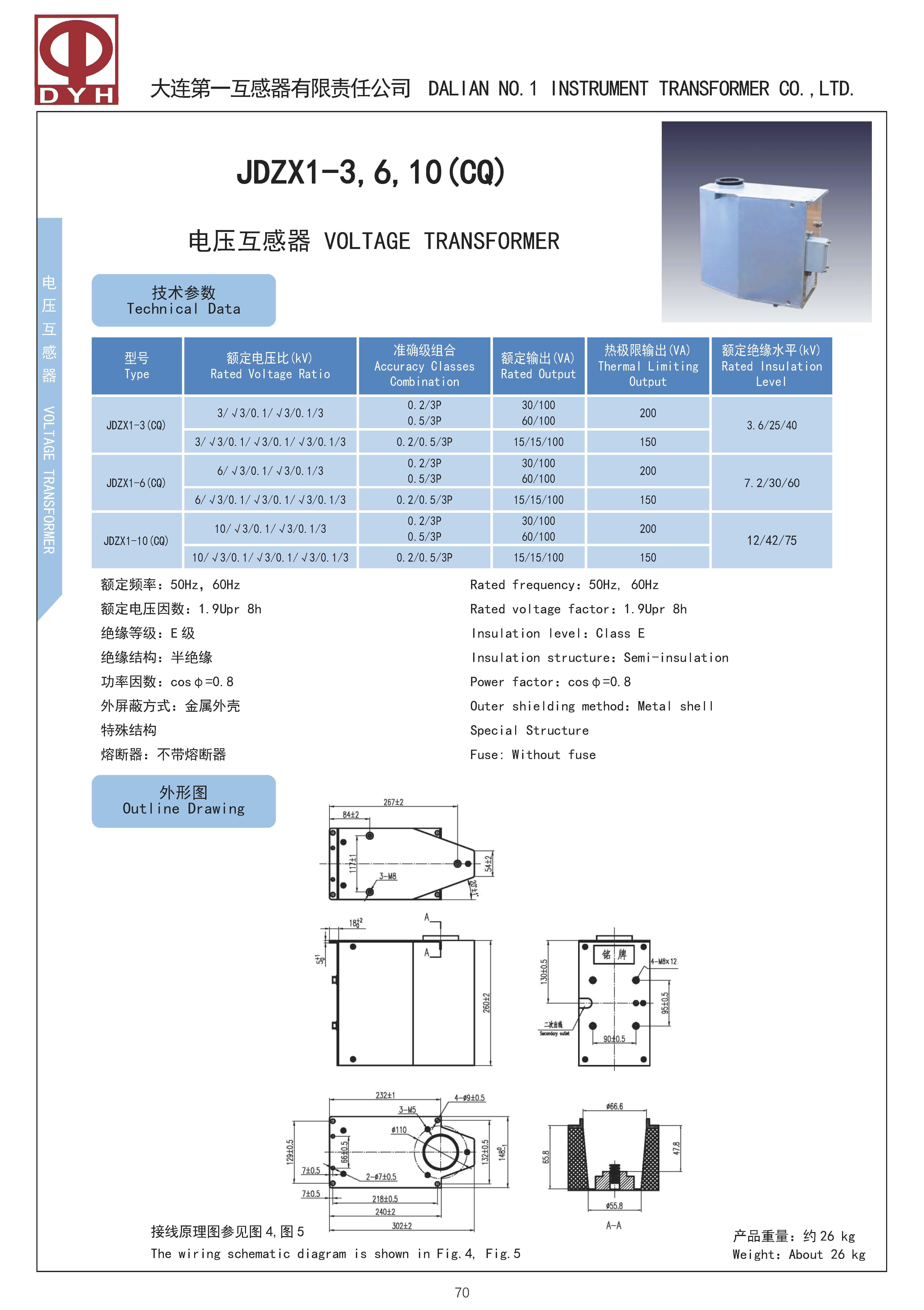 JDZX1-10(CQ) - 大连第一互感器集团